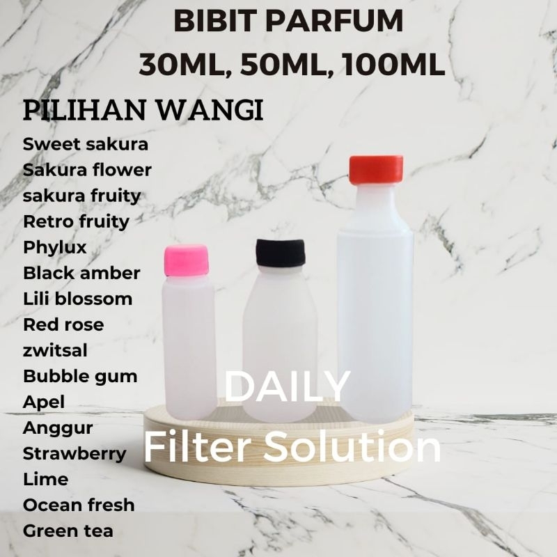 Jual Bibit Parfum / Biang Parfum Pewangi 30ml / 50ml / 100ml | Shopee ...