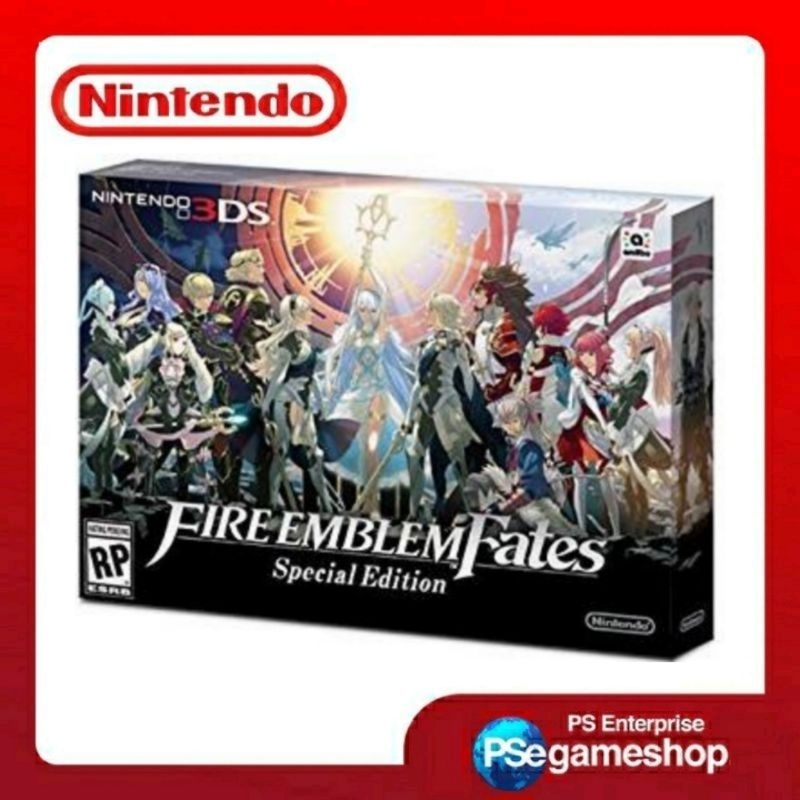 Jual Nntendo 3ds Fire Emblem Fates: Special Edition (Usa) | Shopee ...