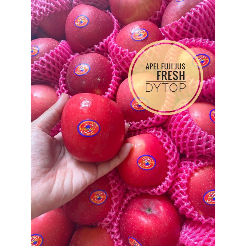 Jual Buah Apel FUJI Manis Garing Fresh Segar - 1 Kg | Shopee Indonesia