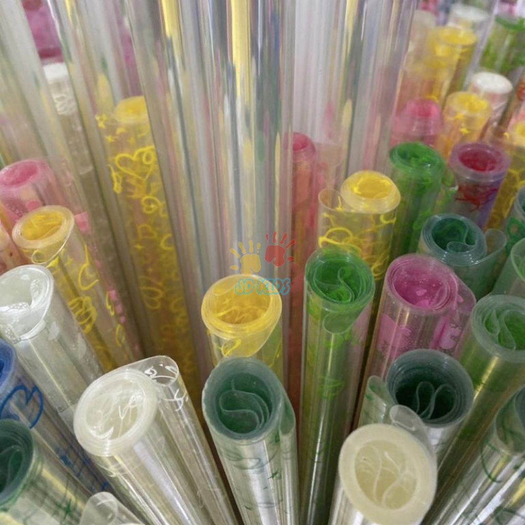 Jual Plastik Parcel Motif Besar Transparan Packing Bungkus Plastik ...