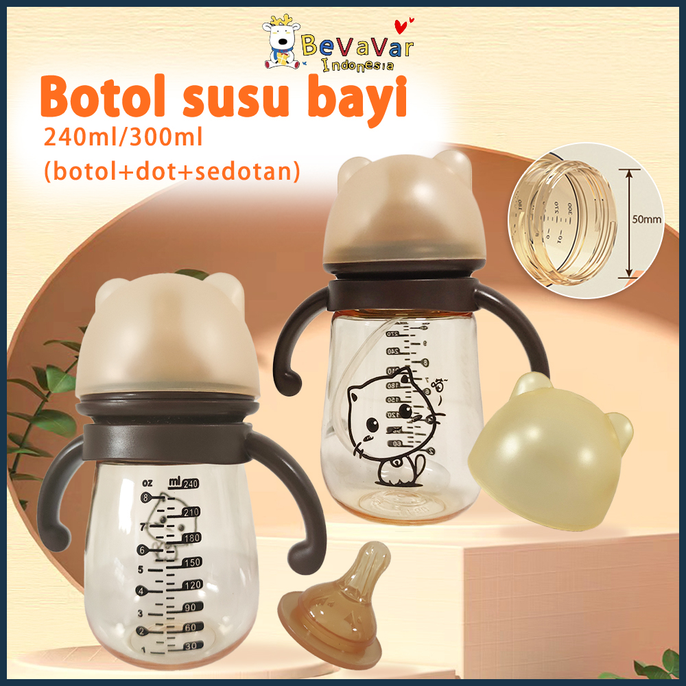 Jual BEVAVAR Botol Susu Bayi Model Lucu Botol Minum Anak Bayi Baby ...