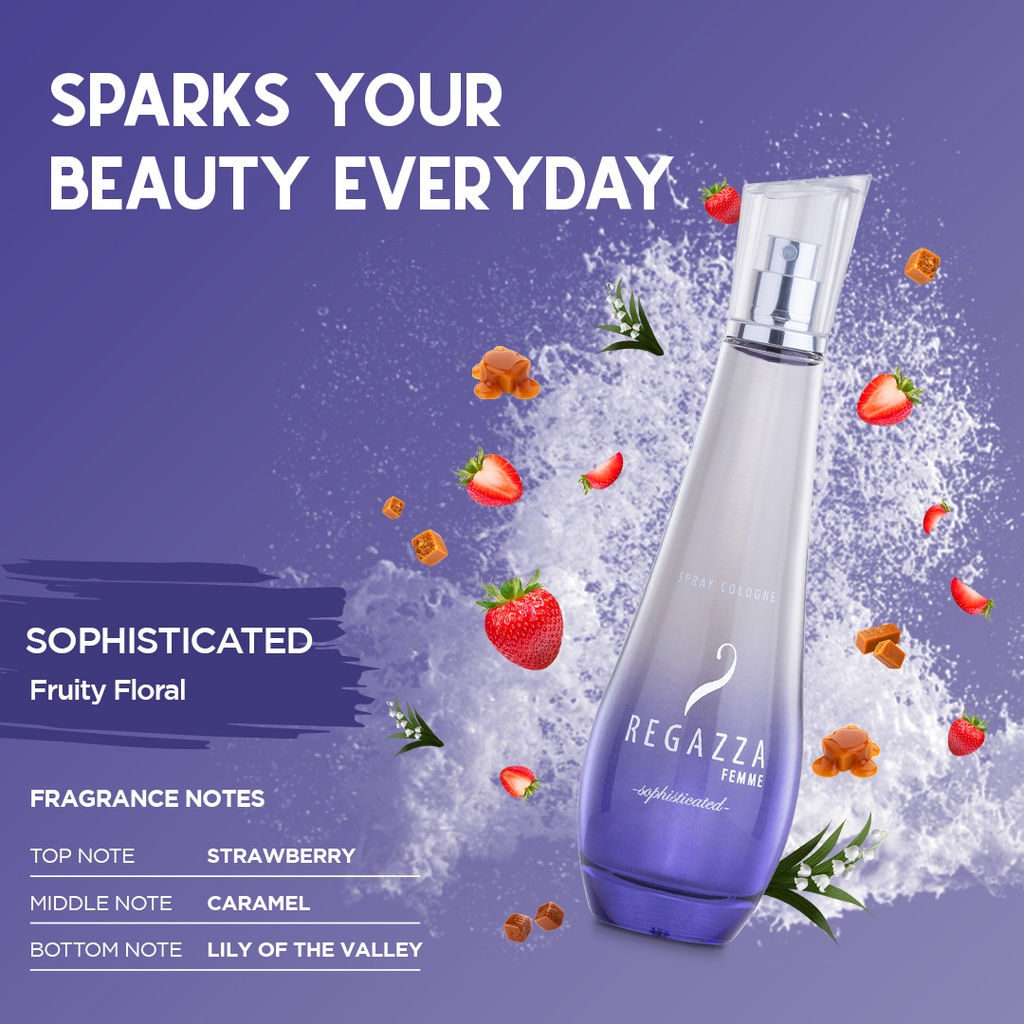 Jual REGAZZA SPRAY COLOGNE 100ML | PARFUM REGAZA 100ML | Shopee Indonesia