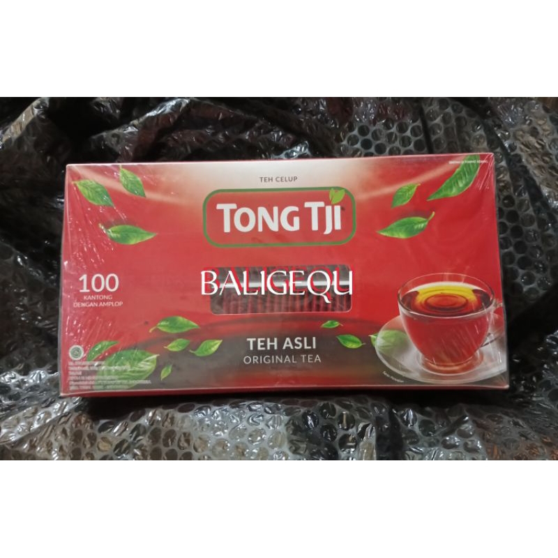Jual Teh Tong Tji Original Tea isi 100 / Teh Asli Celup amplop isi 100 ...