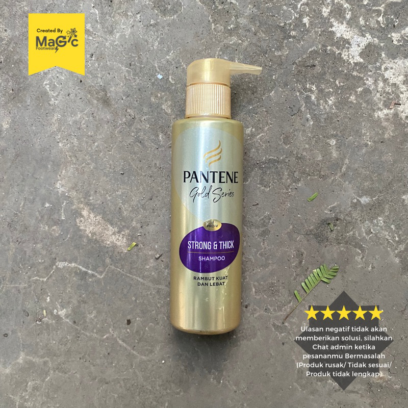 Jual 03 - Sampo Pantene Gold Series Shampoo - Strong & Thick 125 125ml | Shopee Indonesia