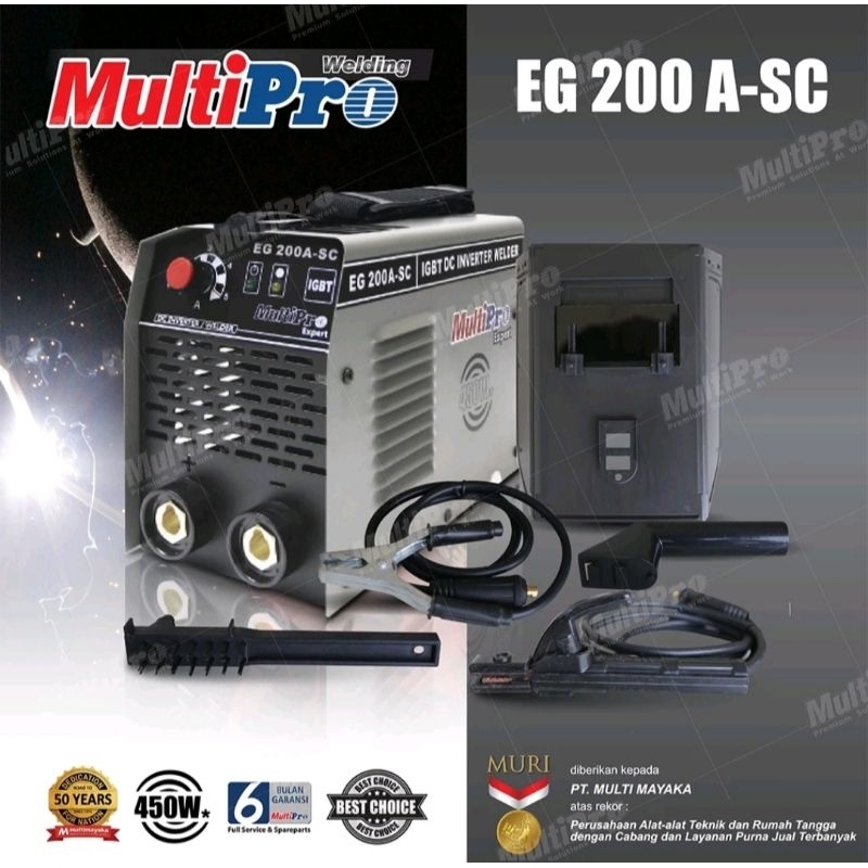 Jual MESIN LAS INVERTER 200 Ampere Multipro | Shopee Indonesia
