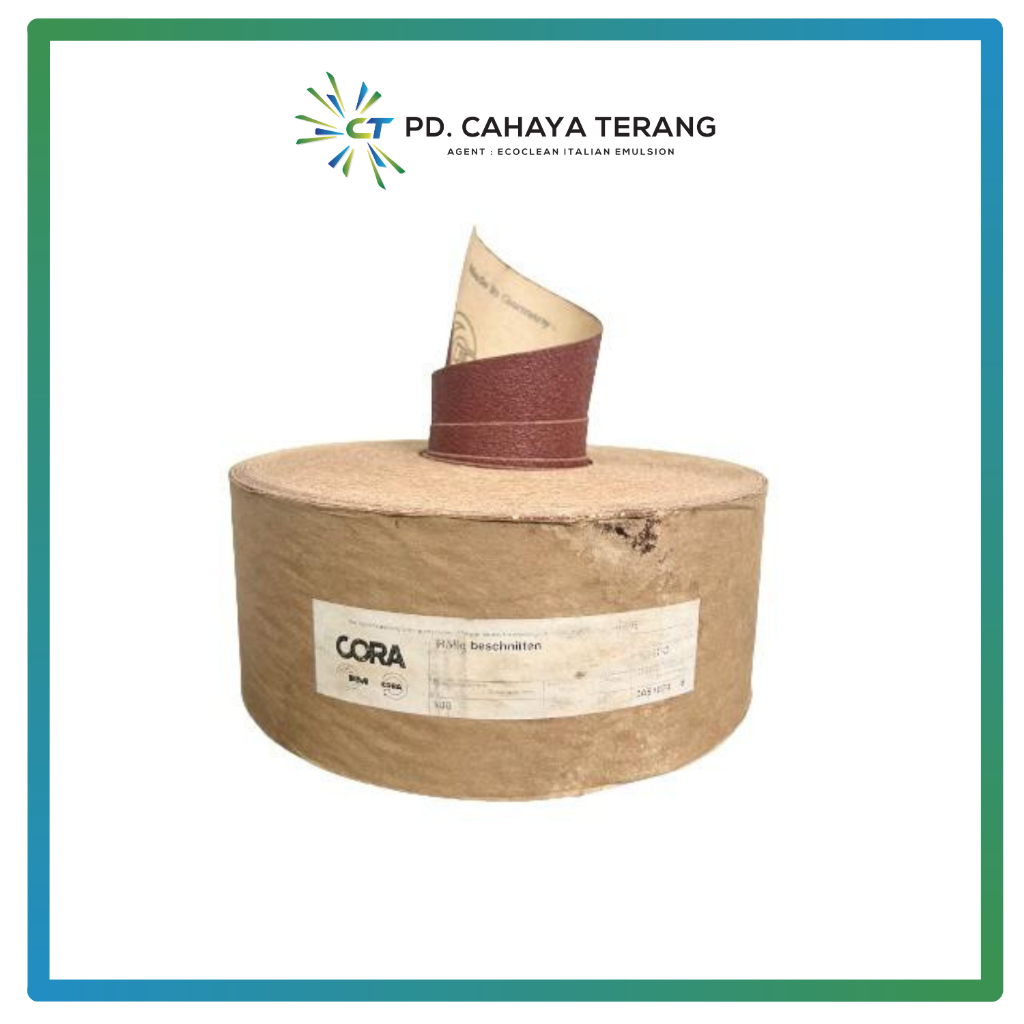 Jual CORA ABRASIVE AMPLAS ROLL KERTAS MADE IN GERMANY | Shopee Indonesia