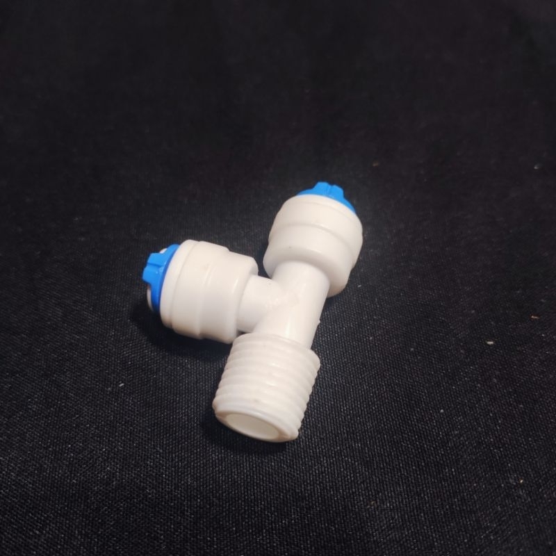 Jual Fitting Ro Tee 1/4 D 1/4 1/4 ( soket Tee selang ke drat ) | Shopee ...