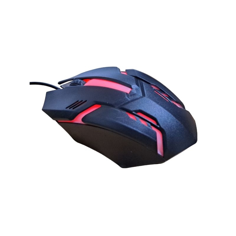 Jual QUINTON D3 Mouse LED RGB 7 Warna kabel usb 1000Dpi for laptop pc ...