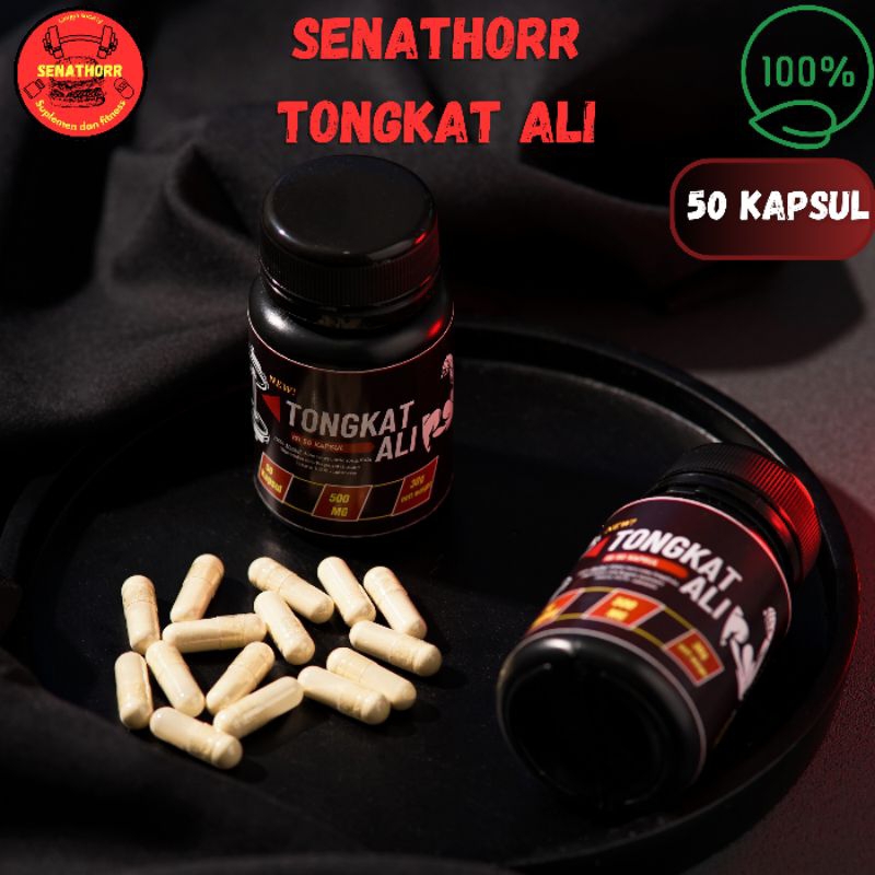 Jual TONGKAT ALI Kapsul 500 MG 50 caps obat kuat peningkat vitalitas ...