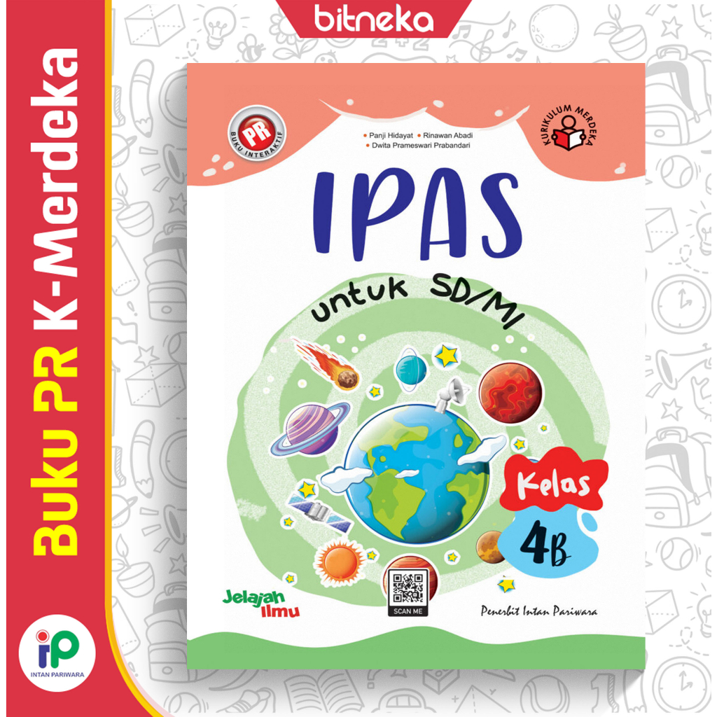 Jual Buku PR Interaktif IPAS 4B SD/MI Kelas 4 Semester 2 - Kurikulum Merdeka - Intan Pariwara ...
