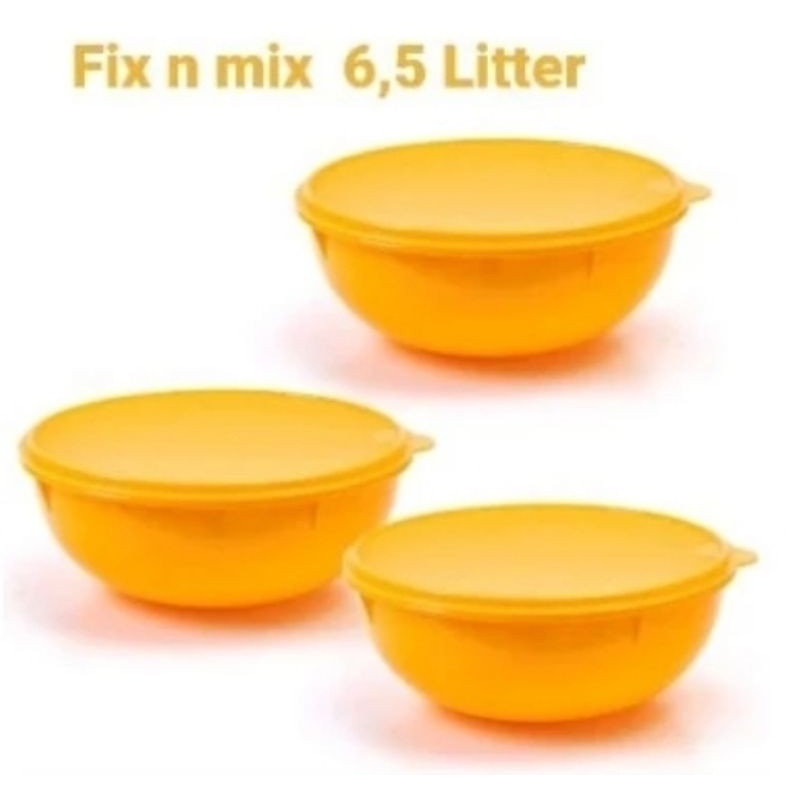 Jual Baskom tupperware Fix n Mix (1) Satuan Baskom Baru Tuppy 6,5 L ...