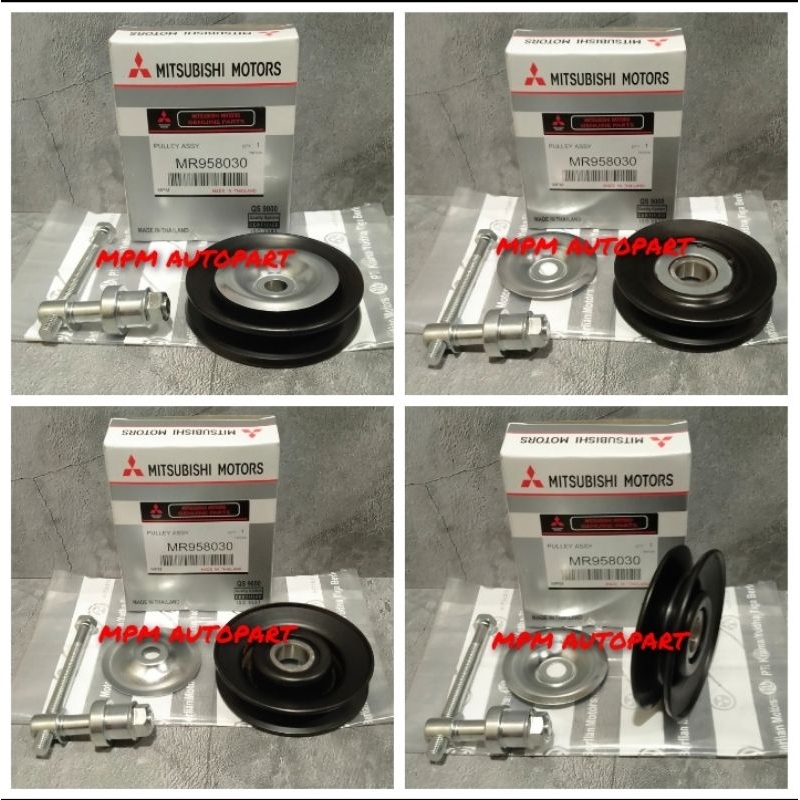 Jual pulley pully puli tensioner fan belt ac pajero sport triton ...