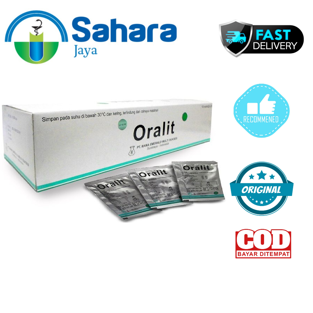 Jual [SJ] ORALIT SACHET PT RAMA - Atasi Cegah Dehidrasi Akibat Diare ...