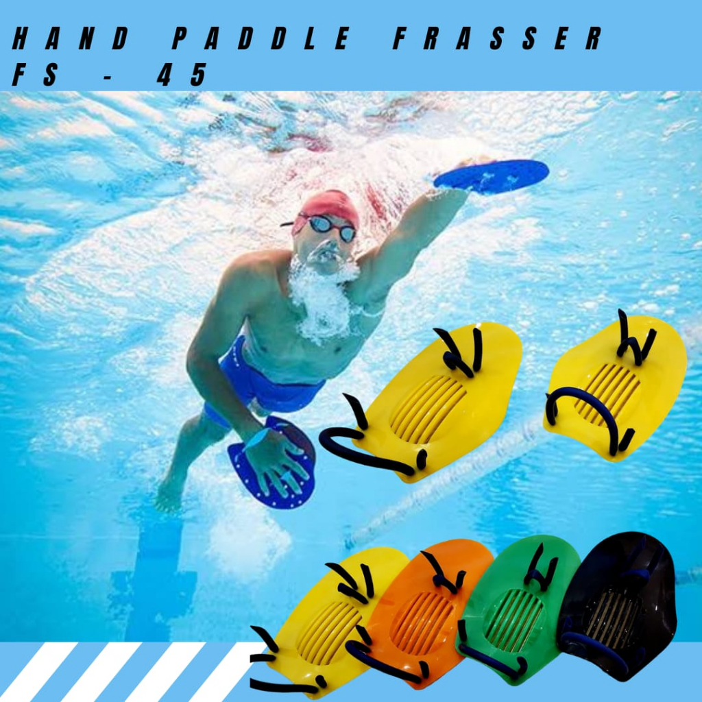 Jual Frasser Handpaddle Hand Paddle Renang Tangan Katak Alat Bantu ...