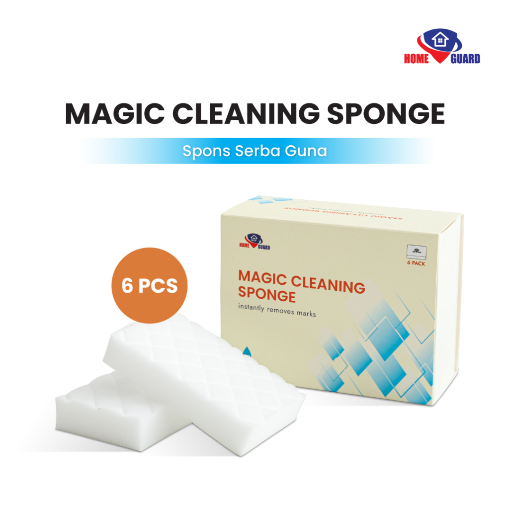 Jual HOME GUARD MAGIC CLEANING SPONGE / Spons Ajaib / Spons Serbaguna ...