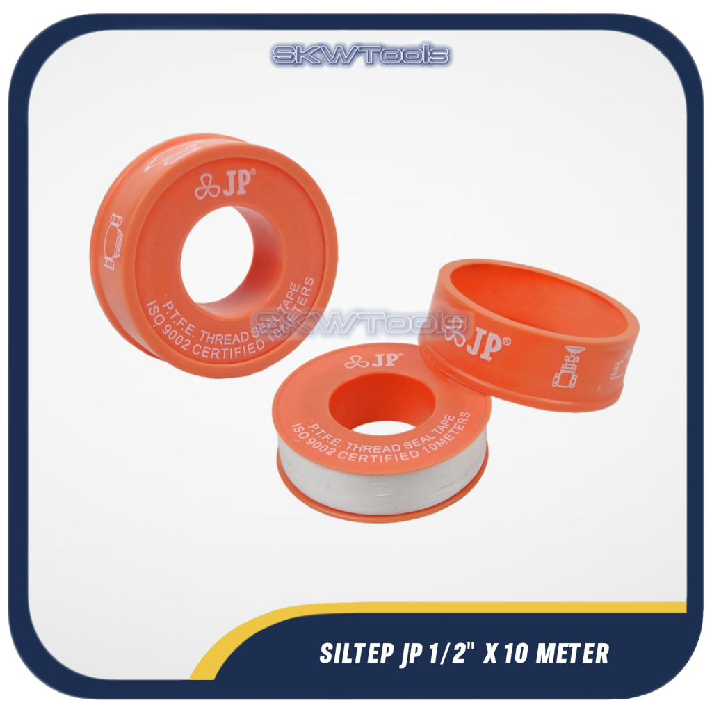 Jual seal tape sealtape siltep selotip isolatip solatip 1/2"x10 meter 3 ...