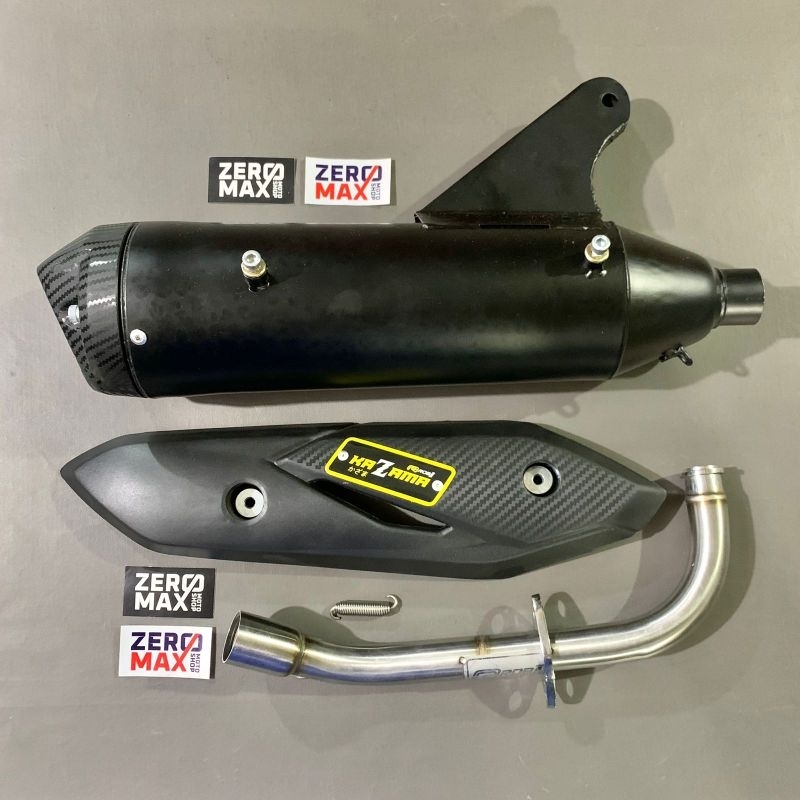 Jual Knalpot ROB1 KAZAMA Standar Racing Cup V Yamaha Mio M3 Mio Z Mio S ...
