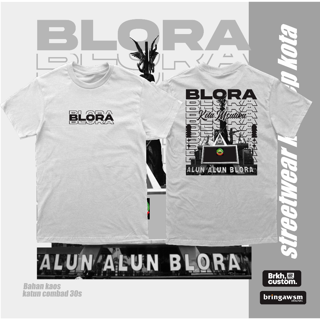 Jual KAOS STREETWEAR BLORA KAOS DISTRO KAOSS BANDUNG GROSIR TERMURAH ...