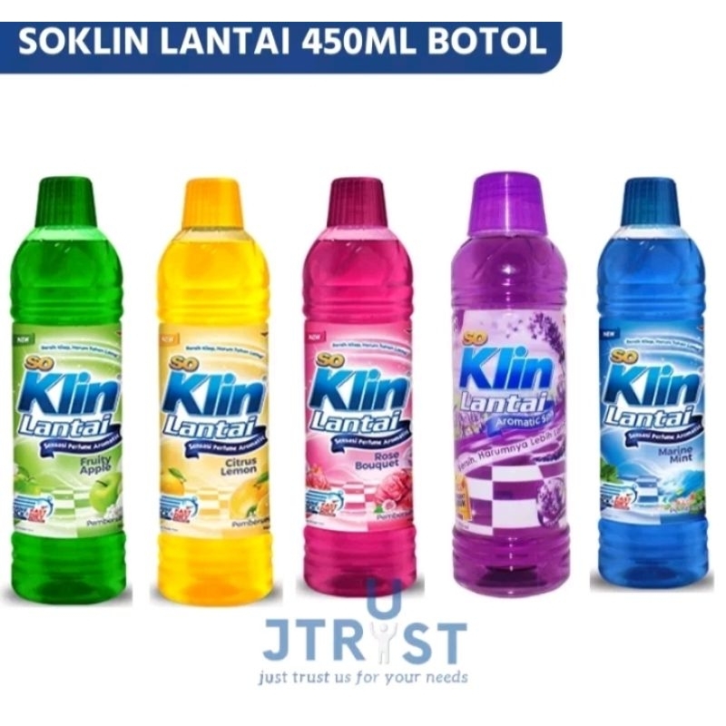 Jual Soklin Lantai kemasan botol isi 450ml | Shopee Indonesia