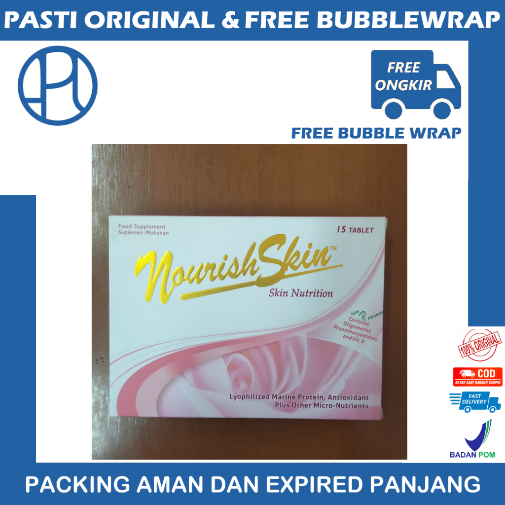 Jual NOURISH SKIN NUTRITION BOX FOOD SUPPLEMENT KULIT | Shopee Indonesia