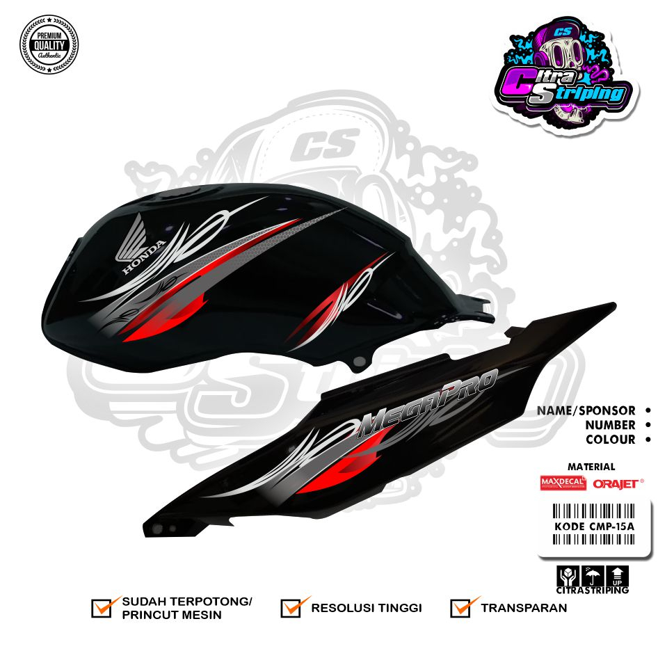Jual STICKER STRIPING MEGA PRO PRIMUS VARIASI STICKER MP PRIMUS KODE ...
