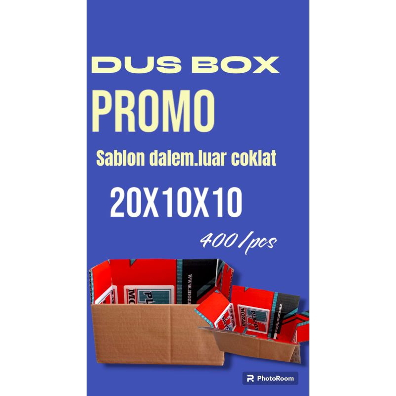Jual Dus 20x10x10 (Luar Polos dalam tulisan) | Shopee Indonesia