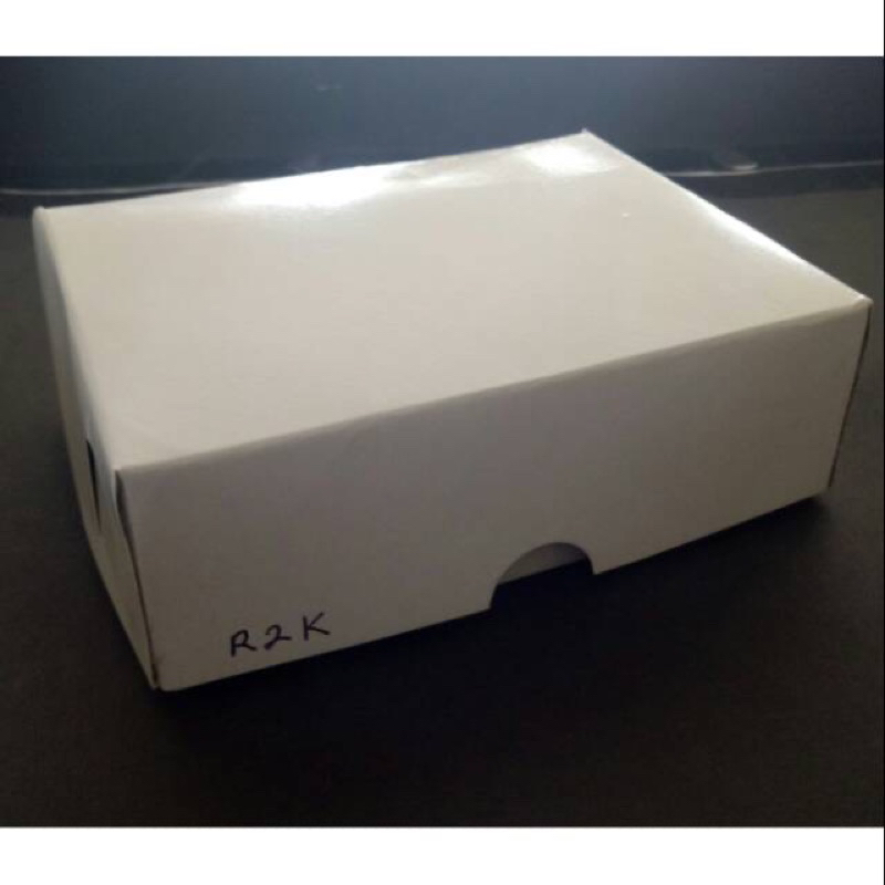 Jual Dus Duplex R2 12.5 x 9.5 x 4.5 250 gsm putih kardus karton kotak ...