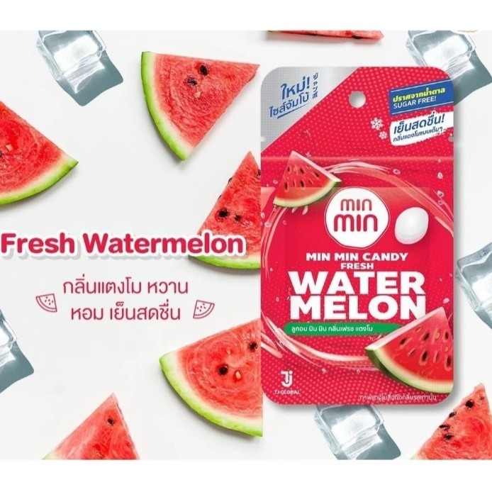 Jual Min Min Candy fresh import Thailand permen viral Watermelon ...