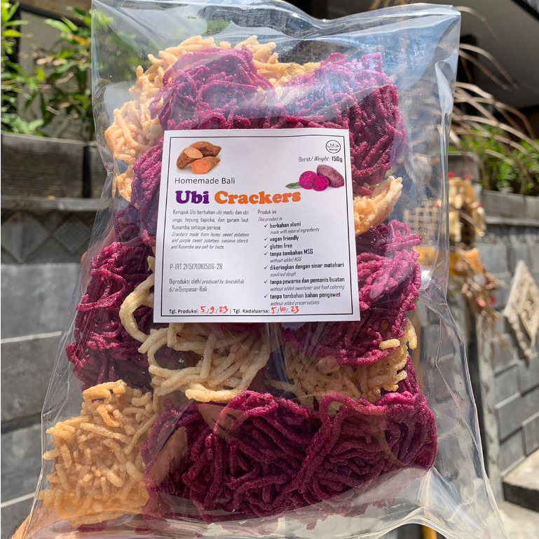 Jual Keripik Ubi Ungu dan Ubi Madu Ubi Crackers Homemade | Shopee Indonesia