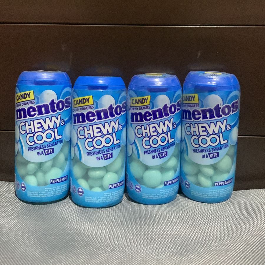 Jual PERMEN MENTOS PURE FRESH PEPPERMINT ISI 50 BUTIR (rijek kemasan ...