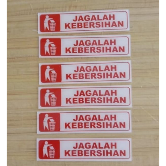 Jual RAMBU PLANG JAGALAH KEBERSIHAN 30CM X 10CM AKRILIK | Shopee Indonesia Jual RAMBU PLANG JAGALAH KEBERSIHAN 30CM X 10CM AKRILIK | Shopee Indonesia