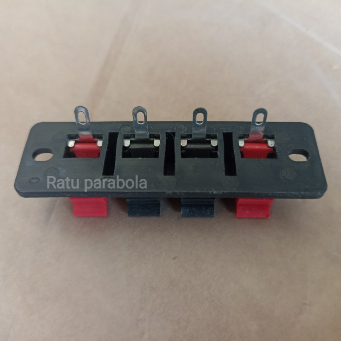 Jual Terminal speaker jepit 4 pin | Shopee Indonesia