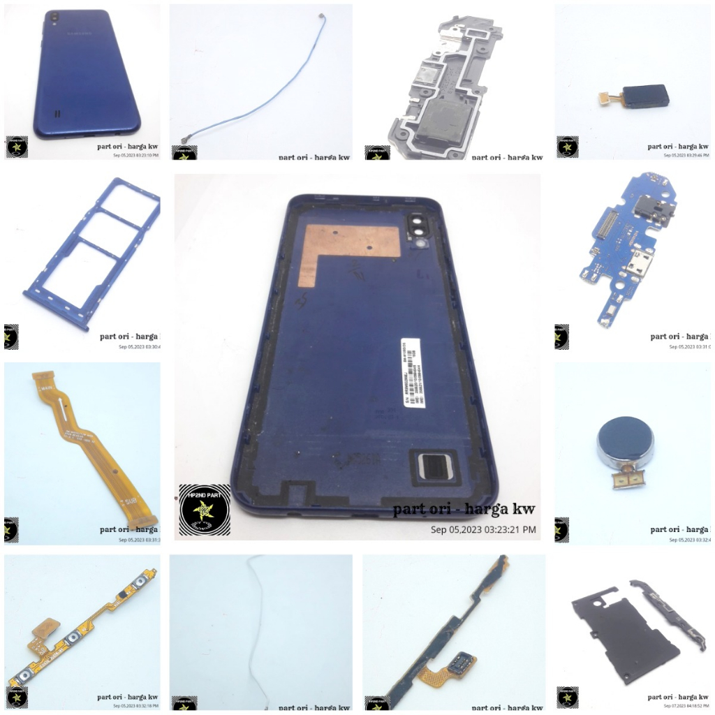 Jual PART SAMSUNG M10 M105 - BACKDOOR FULSET/ TUTUP MESIN/ SPEAKER ...