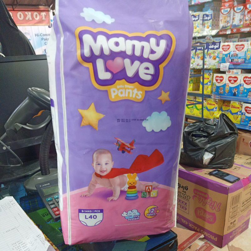 Jual PAMPERS MAMY LOVE | Shopee Indonesia