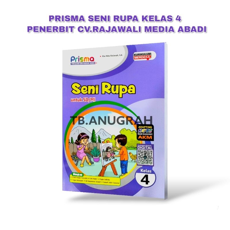 Jual BUKU SENI RUPA PRISMA SD KELAS 4 KURIKULUM MERDEKA CV.RAJAWALI MEDIA ABADI | Shopee Indonesia