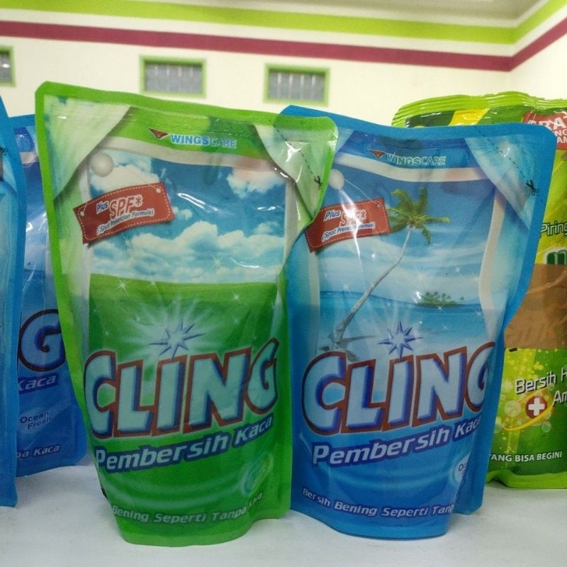 Jual cling pembersih kaca 425ml | Shopee Indonesia