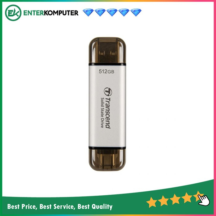 Jual Transcend ESD310S 512GB Portable SSD USB 3.2 / SSD 512GB | Shopee ...