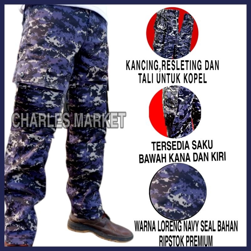 Jual CELANA LORENG NAVY SEAL - CELANA PANJANG NAVY SEAL - CELANA NAVY ...
