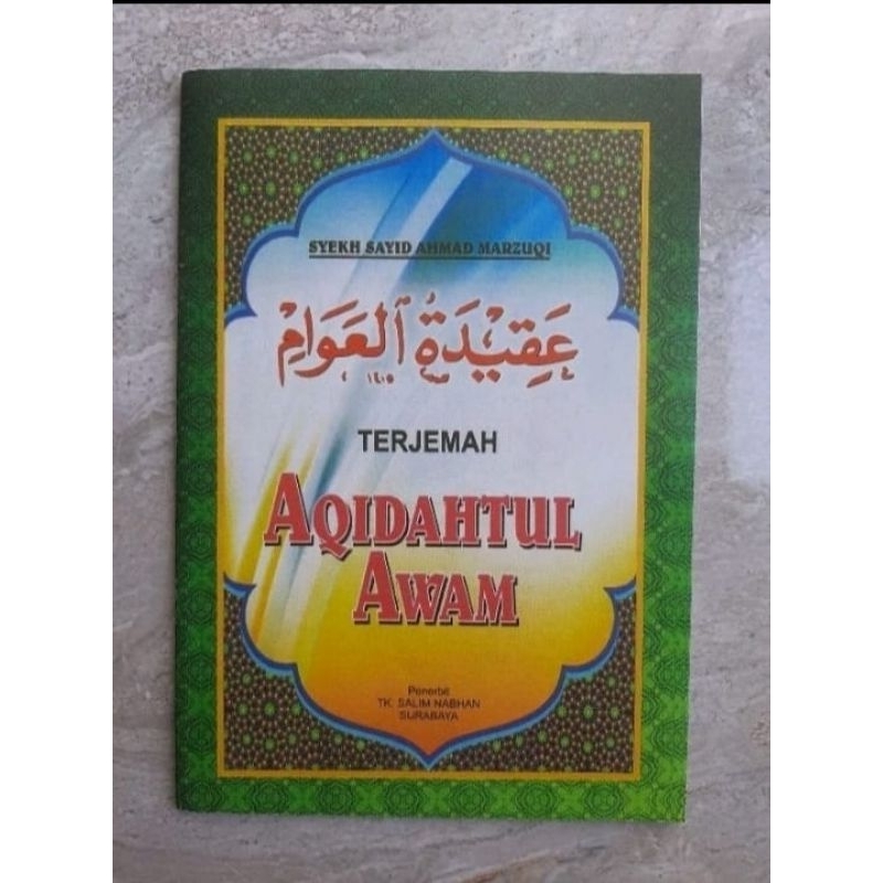 Jual Aqidatul awam terjemah | Shopee Indonesia