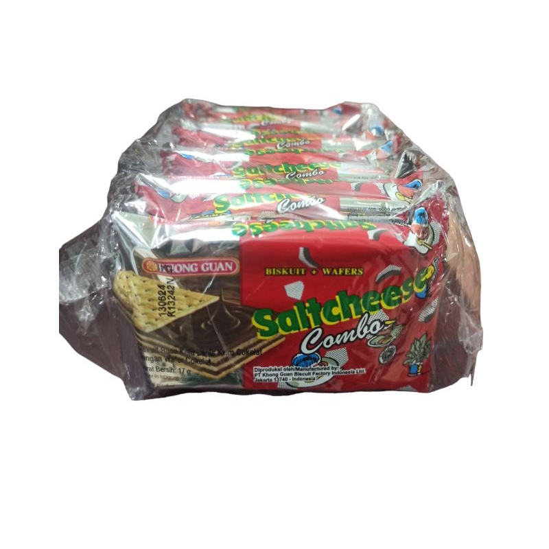 Jual Saltcheese Biskuit Wafer Renceng isi 10 17gr | Shopee Indonesia