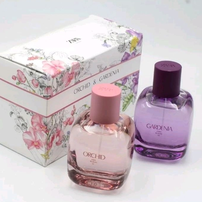 Jual ( Bundling ) Zara Orchid Bloom + Zara Gardenia Bloom 90ml - Parfum ...