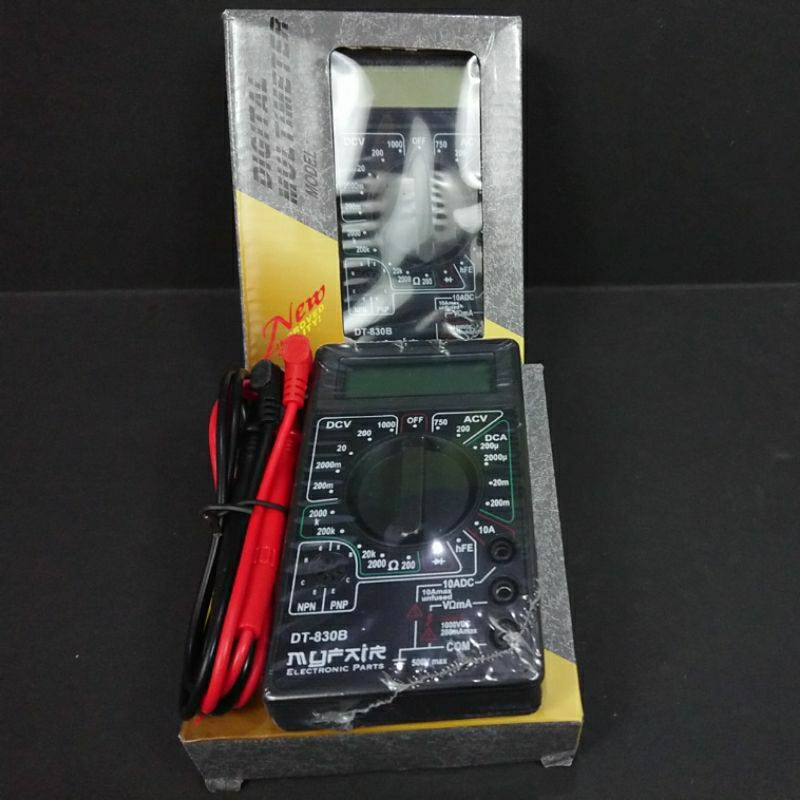 Jual Multimeter Tester Digital DT830 Murah | Shopee Indonesia