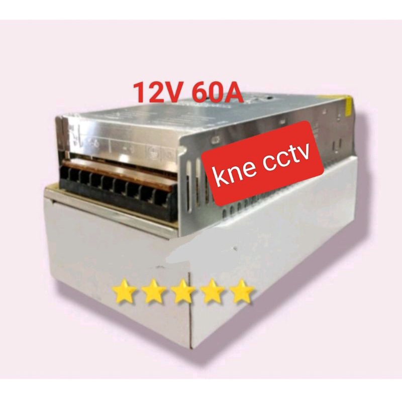 Jual Power Supply 12v 60A Power Suply Small 60 Ampere 12 Volt 720Watt ...