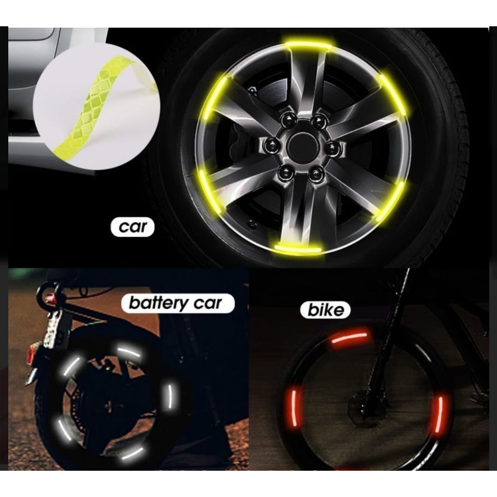 Jual STIKER MOBIL STIKER MOTOR 20PCS STIKER REFLEKTOR SELECT MOBIL ...