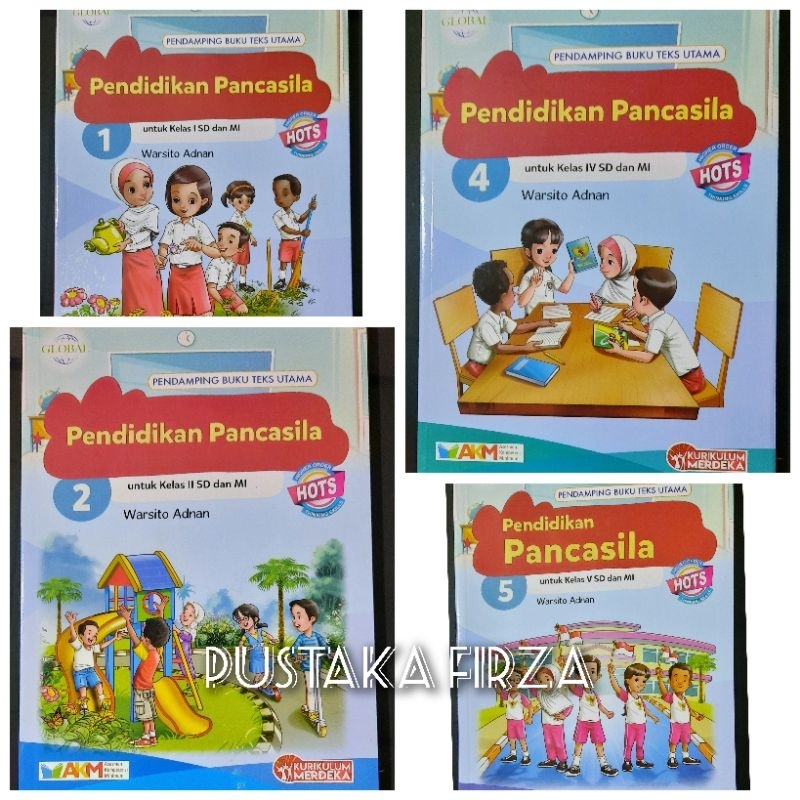 Jual Pendidikan Pancasila SD/Mi Kelas 1.2.4.5 Kurikulum Merdeka AKM.Hots Tiga Serangkai | Shopee ...