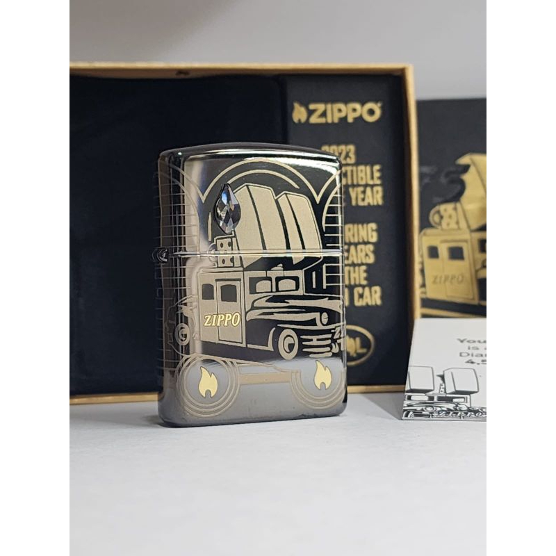 Jual Zippo Original Armor 75th Zippo Car Anniversary Europe Release Limited | Shopee Indonesia