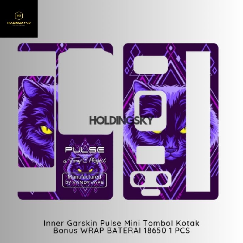 Jual Holdingskyy - Premium Stiker Inner Garskin + Original Motif PULSE ...