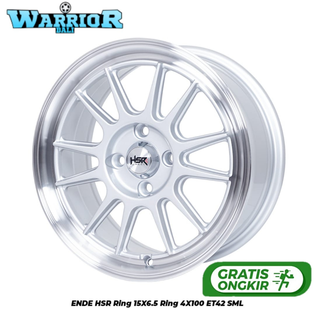 Jual Velg Variasi HSR Ring 15 Pcd 4X100 Mobil Brio Mobilio Rio Jazz Sirion Civic Dll R15 ...
