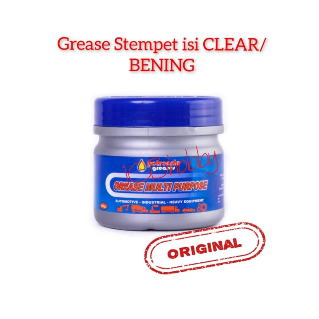 Jual Grease stempet Multi Purpose CLEAR BENING Petroasia 100 g | Shopee ...