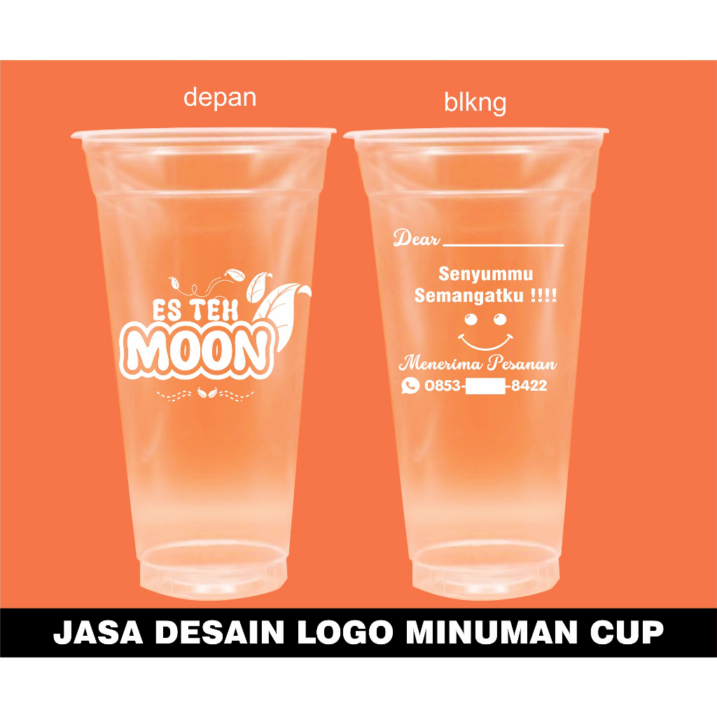 Jual JASA DESAIN LOGO MINUMAN CUP | Shopee Indonesia